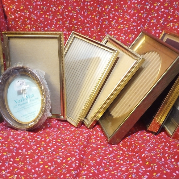 Accents | Antique Elegant Gold Picture Frame Set | Poshmark